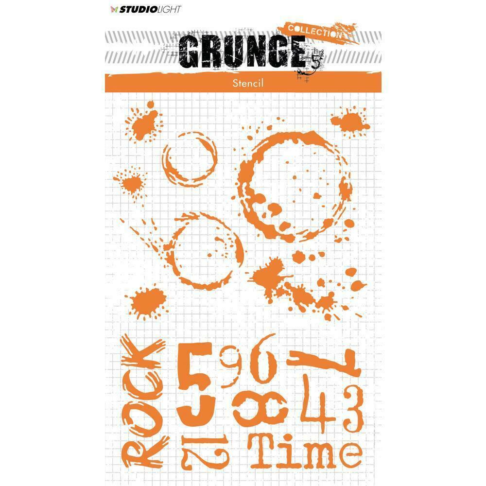 Studio Light Stencils A5 MASKSL11 Grunge Collection – Golden Shop Australia